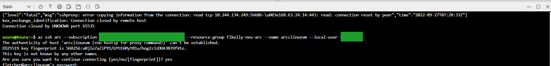 Using Arc to SSH into Linux and Windows – Fletcher's Cloud Blog